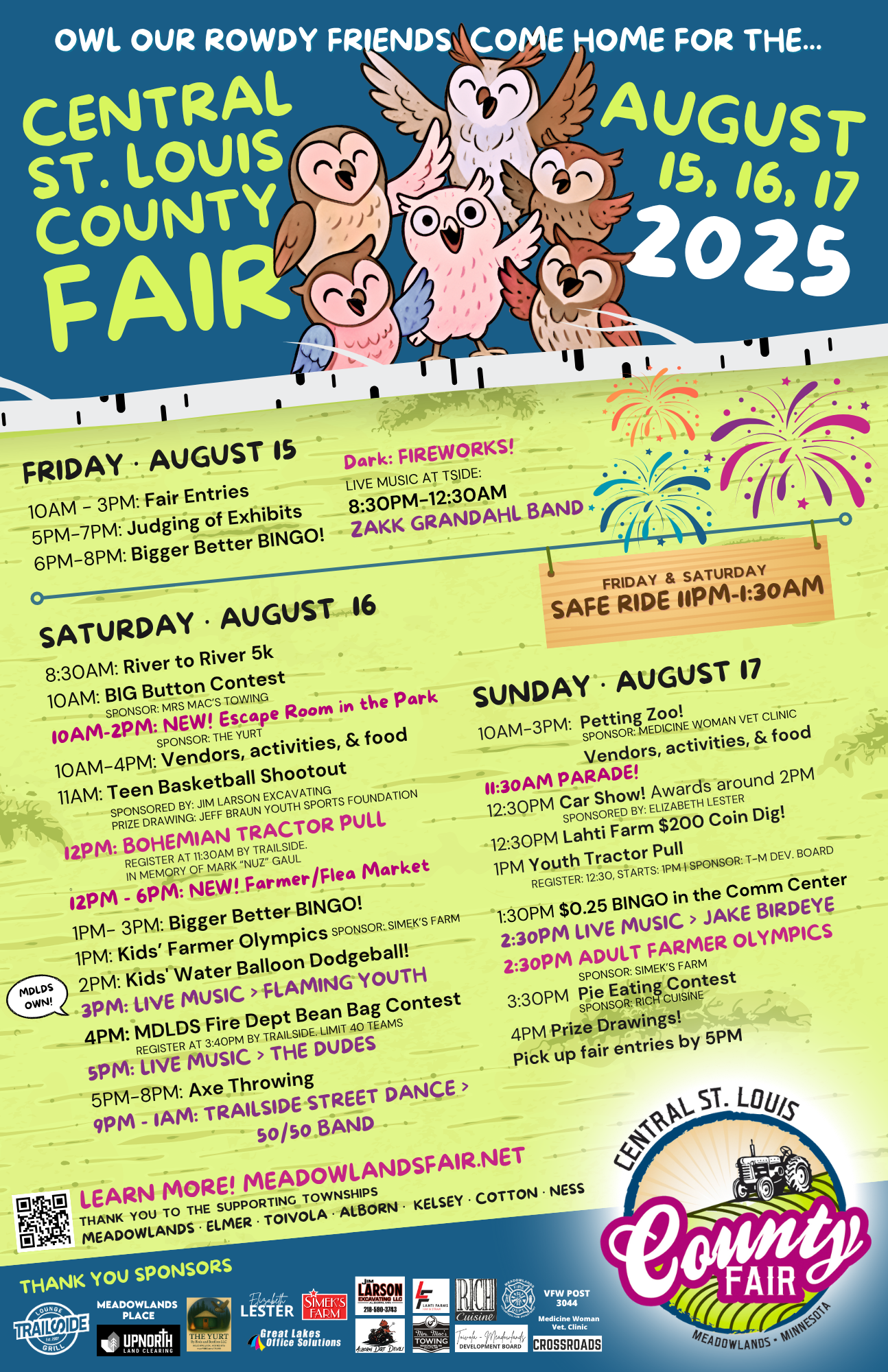2025 Central St. Louis County Fair – Aug 15-17 – Central St. Louis ...